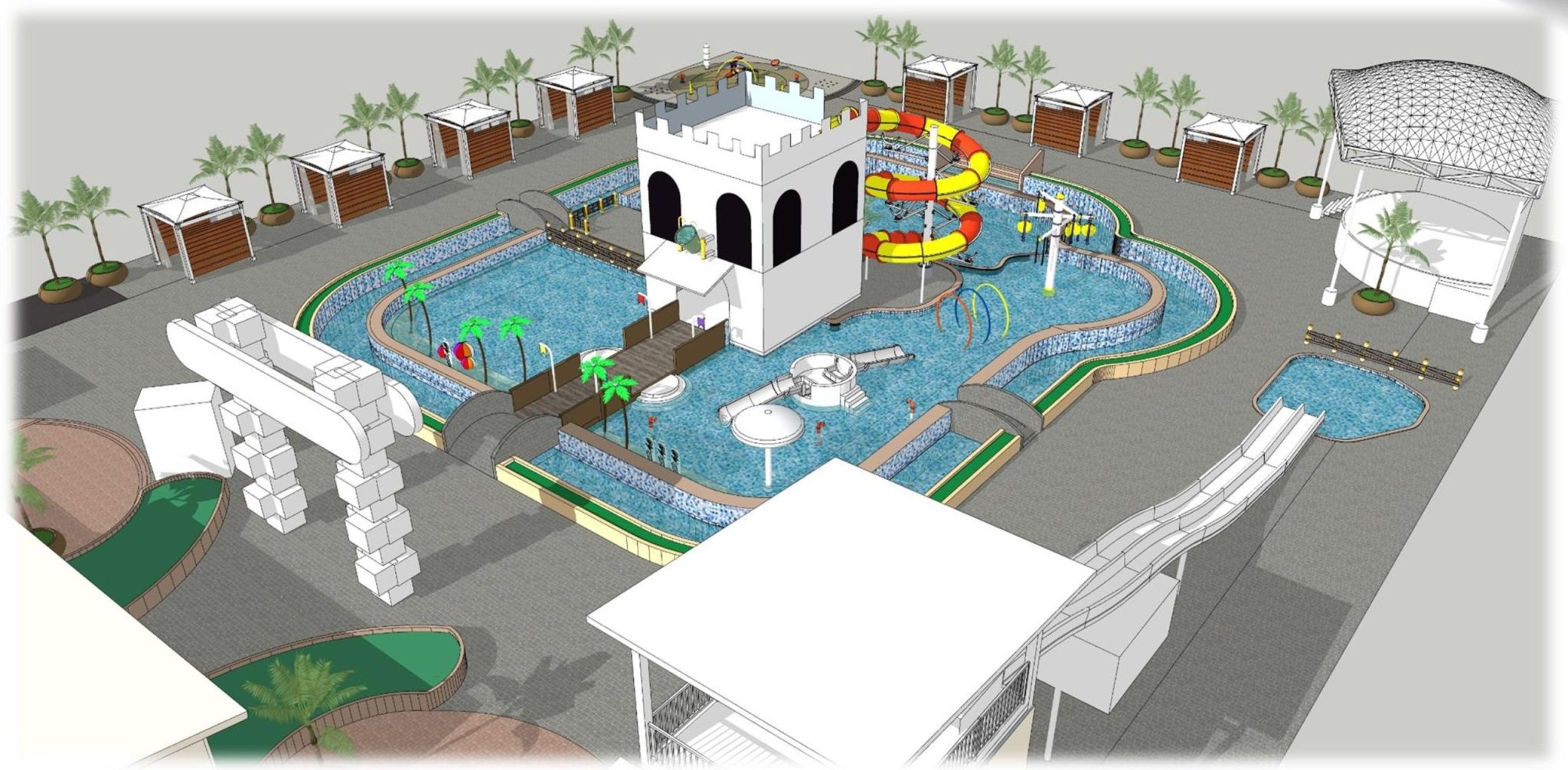 Water Theme Park at PD Waterfront – PD Waterfront